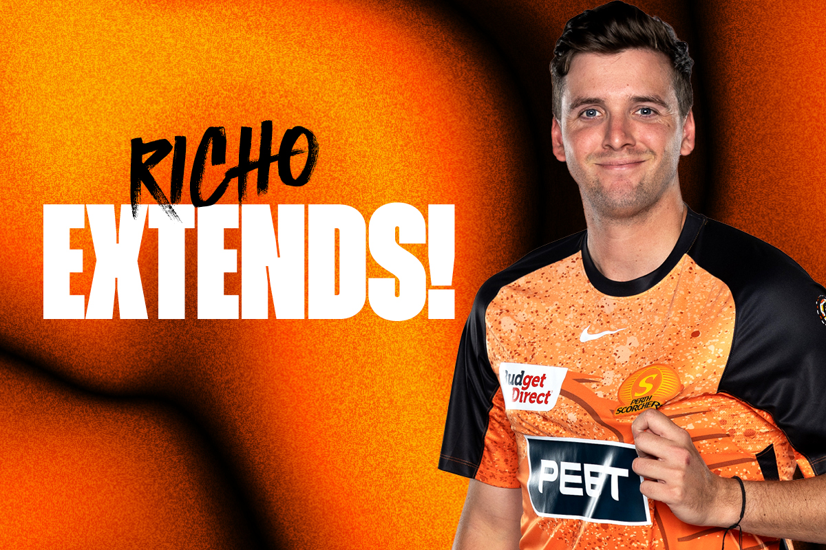 Scorchers Star Richardson Recommits To Club | Perth Scorchers